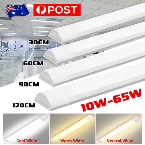 LED Slim Ceiling Batten Tube Light 30CM 60CM 90CM 120CM Linear Fluro ...