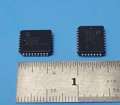 (2pcs) IC, AM7947JC, AMD, Subscriber Line Interface Circuit, SLIC ...