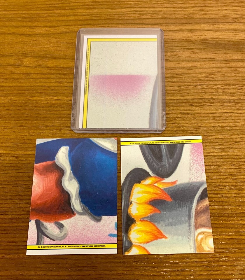 🔥 RARE GPK 202 Chrome 7 SPARKLE 3 Card Lot! Garbage Pail Kids! No dupes ...