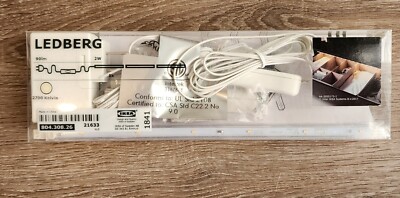 Ikea LEDBERG LED Light strip, white 804.308.26 - NEW | eBay