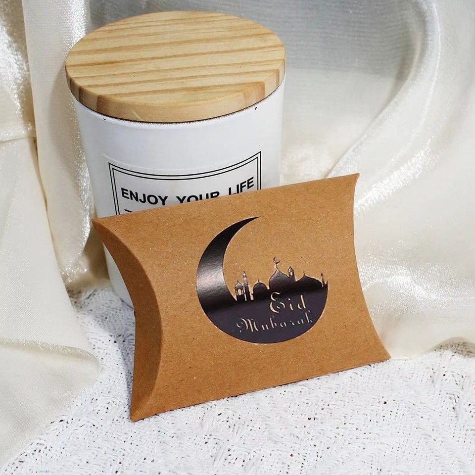 10Pcs Eid Mubarak Eid Candy Gift Boxes Candy Bag Eid Al-Fitr ...