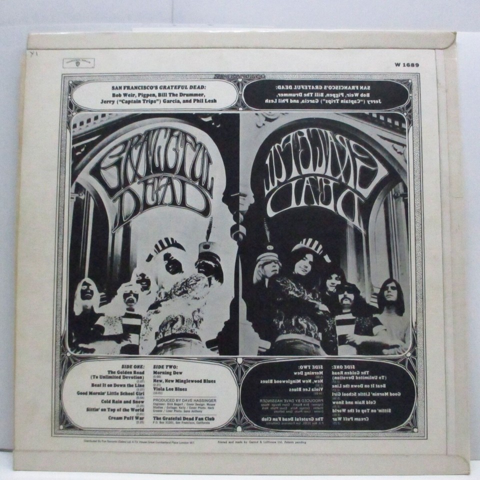 GRATEFUL DEAD-The Grateful Dead (1st) (UK '68 Seca | eBay Australia
