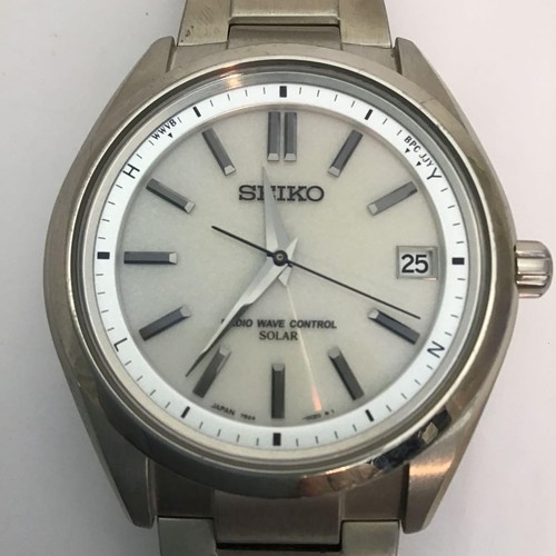 Seiko Titanium Solar Radio Watch Made In Japan | eBay
