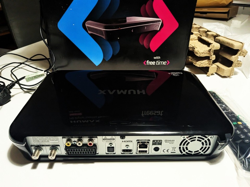 Humax Freesat+ HDR-1000S Digital TV Recorder HDMI 500GB with Remote and ...