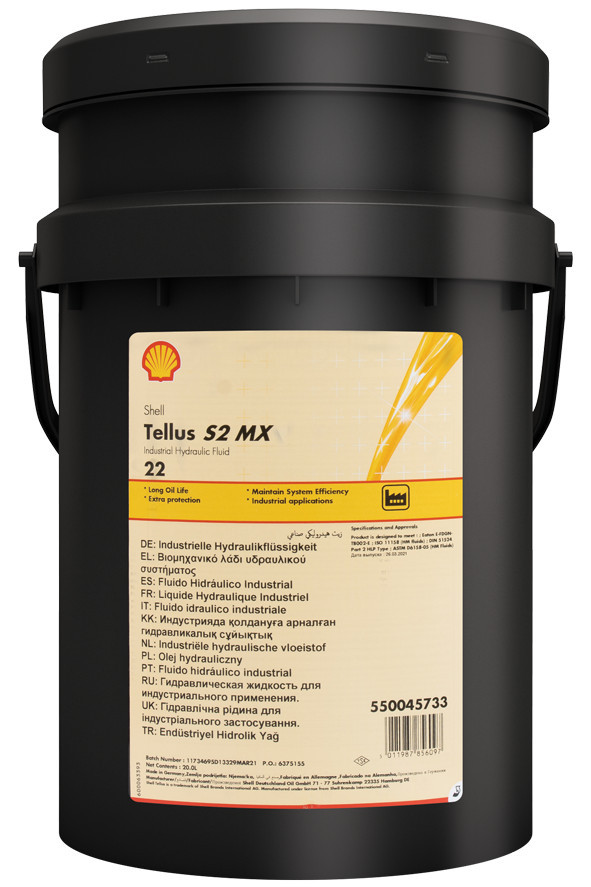 Shell 550026322 Tellus S2 M 22 20Ltr Industrial Fluid Hydraulic | eBay