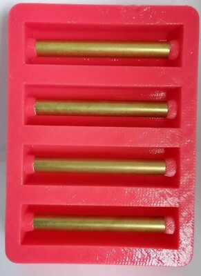 Silicone mould/mold Slimline Pen, Tube-in, Less-Resin, pen blanks for ...