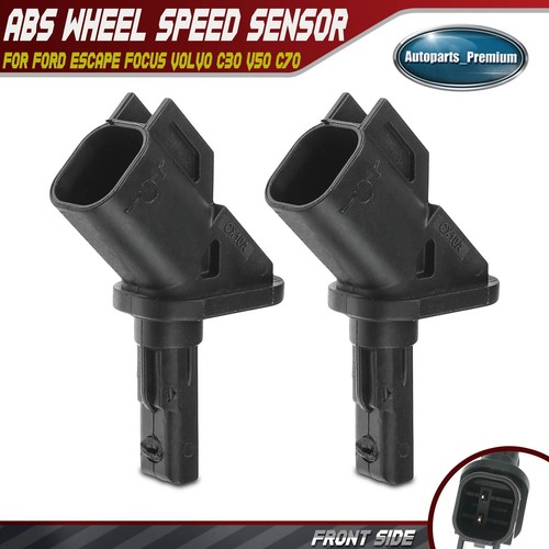 Front ABS Wheel Speed Sensor for Ford C-Max Escape Focus Volvo C30 V50 ...