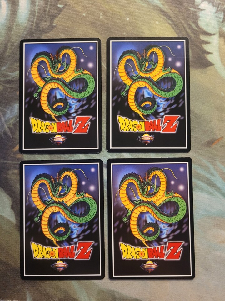 Goku 1-3 + HT Trunks Saga DBZ CCG DragonBall Limited | eBay