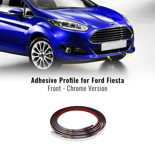 Trim Chrome Sticker for Front Bumper Ford Cougar, Fiesta | eBay