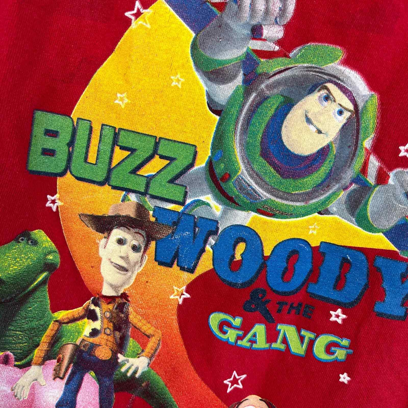 Vintage Buzz, Woody & the Gang Toy Story Youth Tee Sh… - Gem