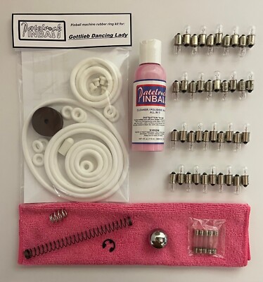 1966 Gottlieb Dancing Lady Pinball Machine Maintenance Tune Up Kit | eBay