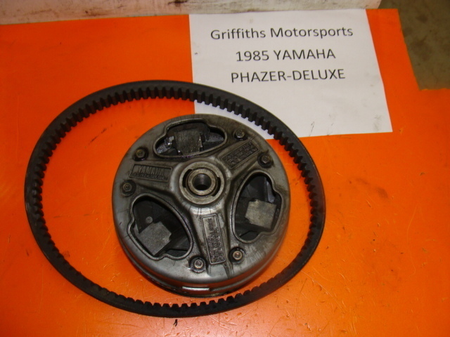 85 86 87 88 84 YAMAHA PHAZER DELUXE PRIMARY DRIVE CLUTCH W BELT UMB4320 ...