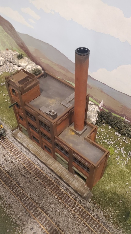 N Scale building, factory, industrial building 1:160 | eBay