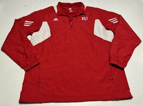 Kansas University Athletics Adidas Scorch ClimaProof 1/4 Zip Pullover ...