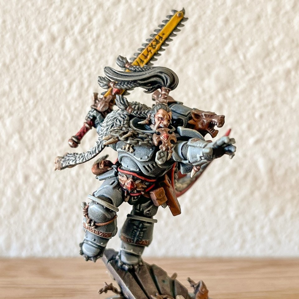 Warhammer 40k Primaris Marines - Painted Space Wolves Army - (202) | eBay