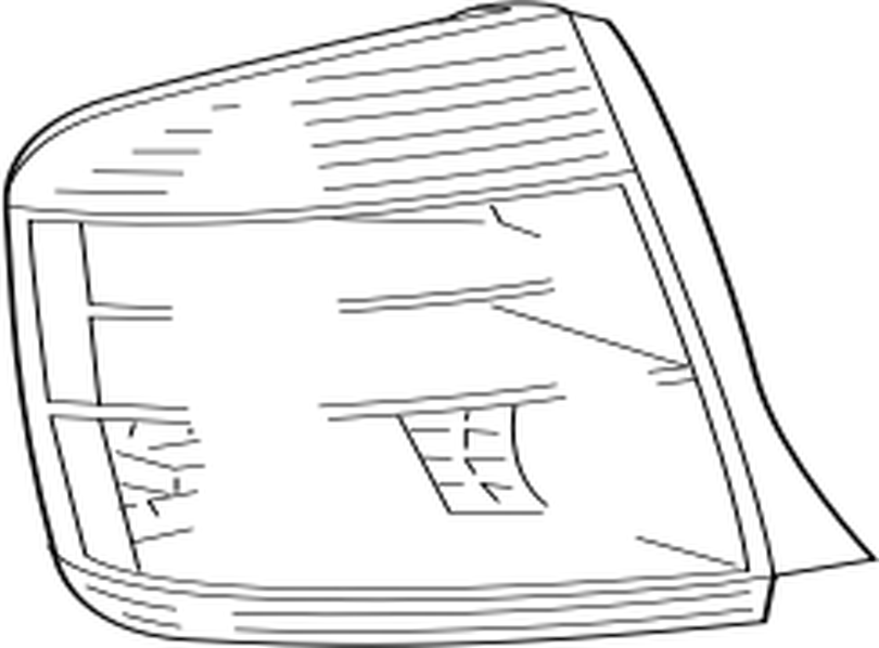 81561-47071 Toyota Lens, rear combination lamp, lh 8156147071, New ...