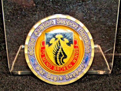 US Army 602nd Aviation Support Battalion War Eagle For Safety Challenge ...