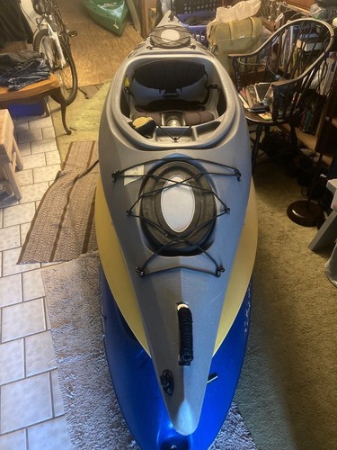 Kayak Gray Trophy 126 Future Beach 10’ 4’’ long, 29” across and 12 ...