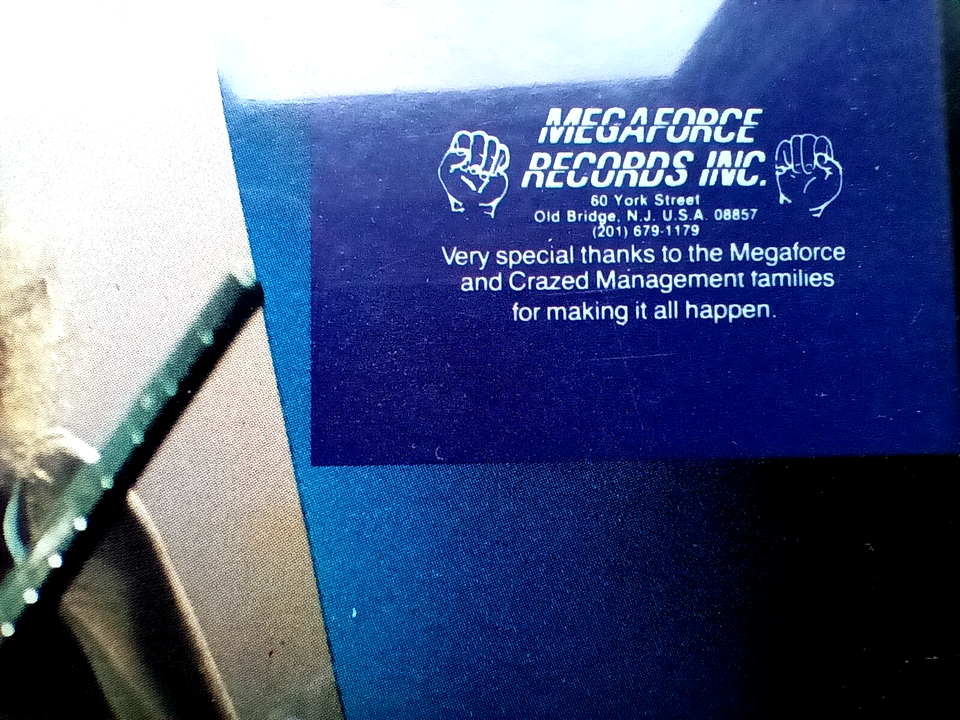 METALLICA RIDE THE LIGHTNING 1984 US SEALED MEGAFORCE RARE VINYL LP THRASH METAL | eBay UK