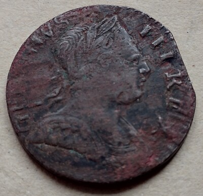 George III, colonial, non-regal or evasion halfpenny 1773 'Coin Y' | eBay