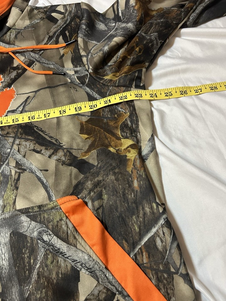 Men’s True Timber Outdoors Camo Clemson Hoodie NWT L | eBay