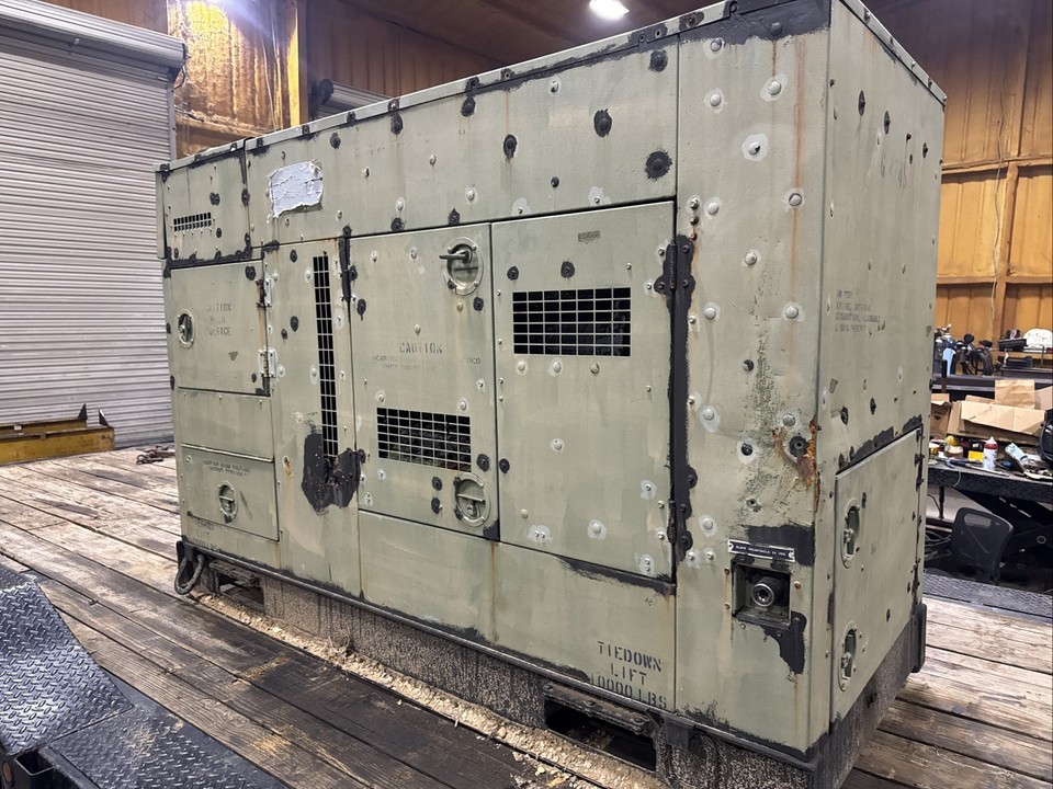 2006 MEP-806B Military Tactical Quiet Power Generator 806 B 60kw ...
