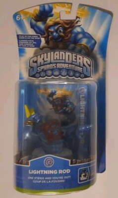2011 Skylanders LIGHTNING ROD Figure First Series NEW Card Still ...