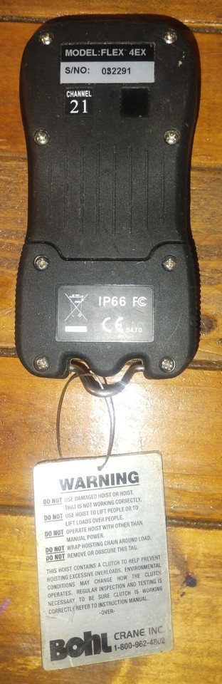 Magnetek Flex Ex Flex 4EX Crane Remote | eBay