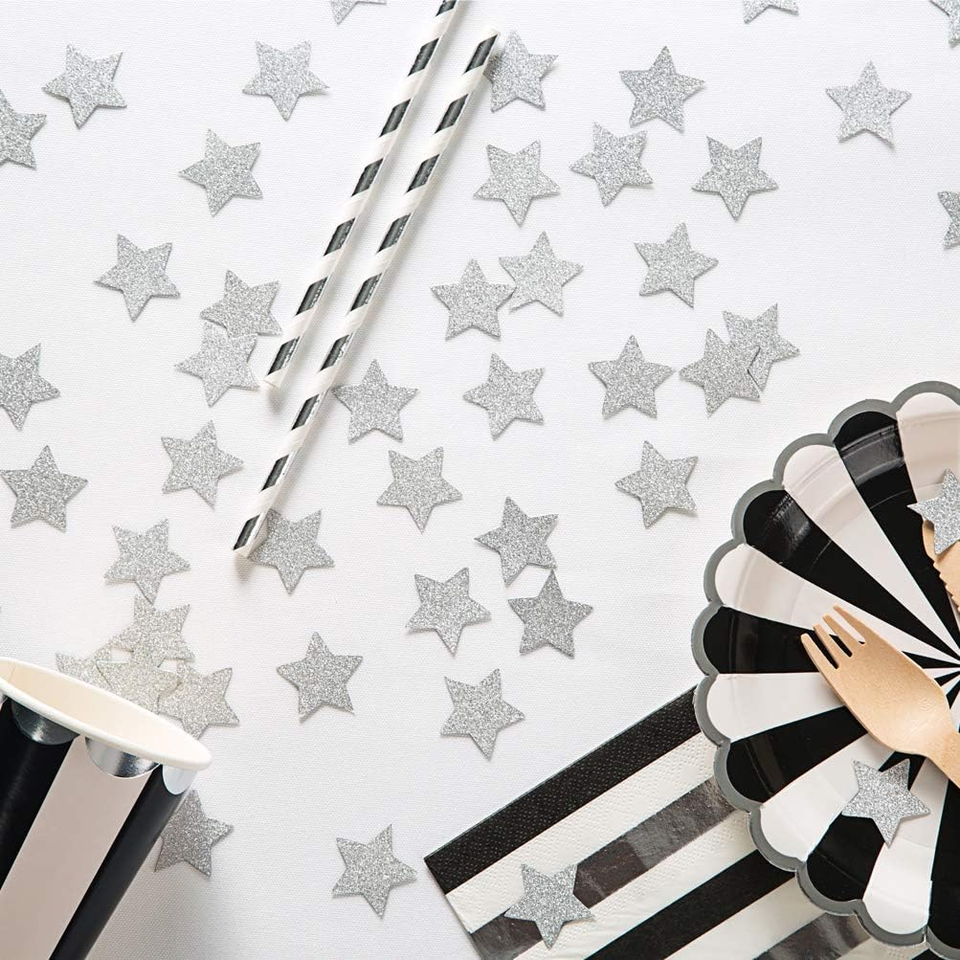 Glitter Star Confetti Wedding Party Decor and Table Decor 1.2’’ in ...