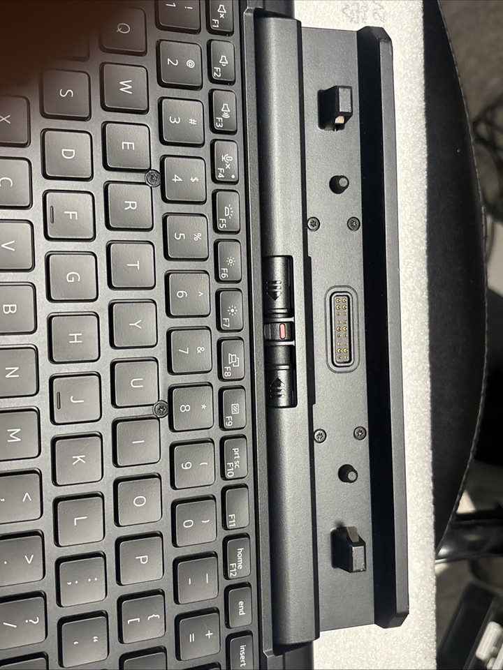 Genuine Dell Latitude 7230 Rugged Tablet Keyboard Docking Station ...