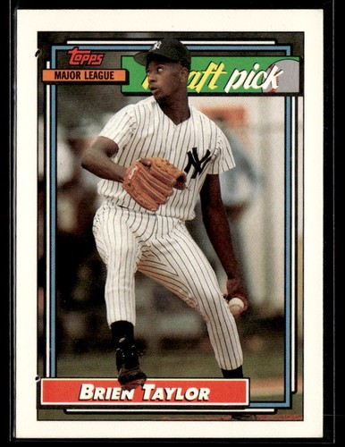1992 Topps #6 Brien Taylor RC Baseball Card 1102X | eBay