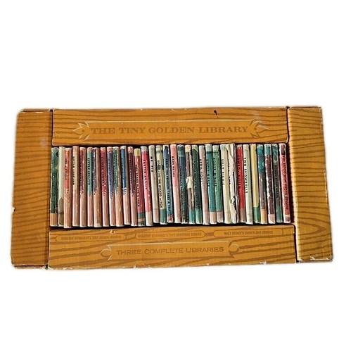 Vintage TINY GOLDEN LIBRARY Miniature Books Missing Books 10, 20, And ...