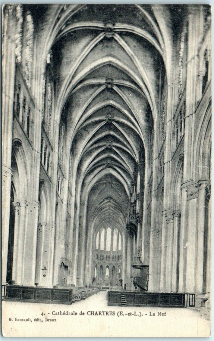 Chartres Cathedral Interior Nave