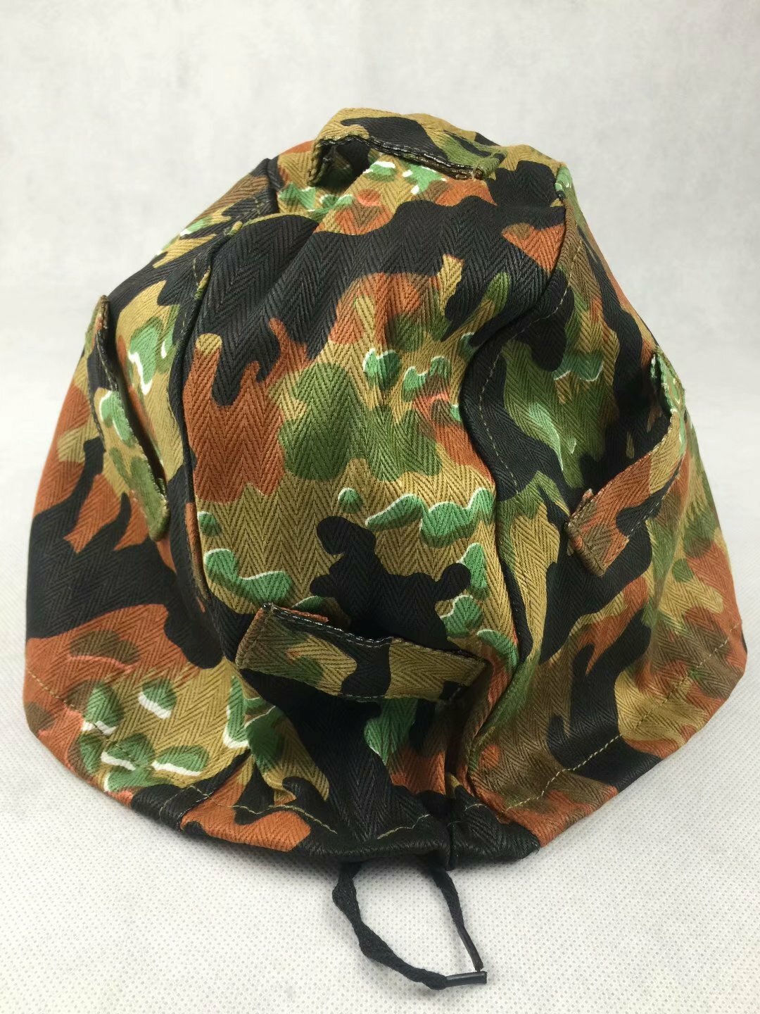 WWII GERMAN ELITE LEIBERMUSTER CAMO M35 REVERSIBLE HELMET COVER ...