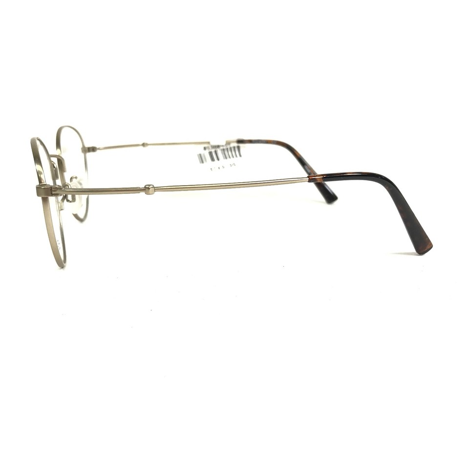 Flexon Eyeglasses Frames H6032 710 Matte Gold Round Full Wire Rim 50-20 ...