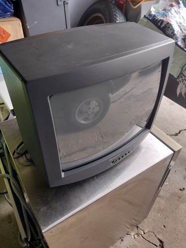 Retro Gaming Sharp 13H-M60 CRT Television Monitor | eBay