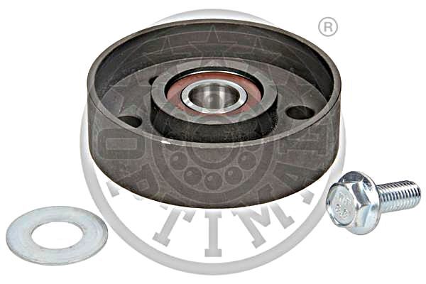 OPTIMAL V-Ribbed Belt Tensioner Pulley For TOYOTA Avensis 01-09 16603 ...