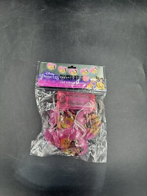 SEALED Disney Princess LED String Lights 5ft Battery Powered Lights NEW ...