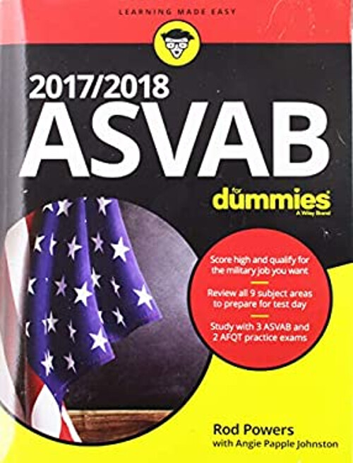 ASVAB for Dummies 2017/2018 Paperback Rod Powers 9781119365624 | eBay
