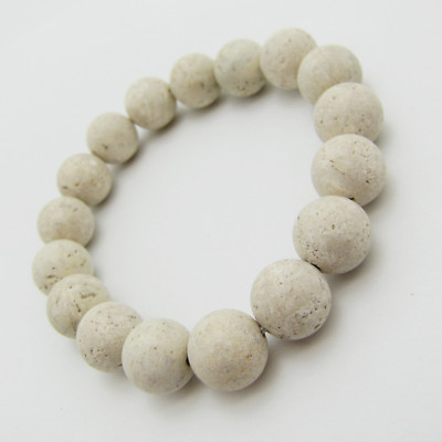 Japan Ryukyu Lime Stone Natural bracelet gemstone Japanese amulet power ...
