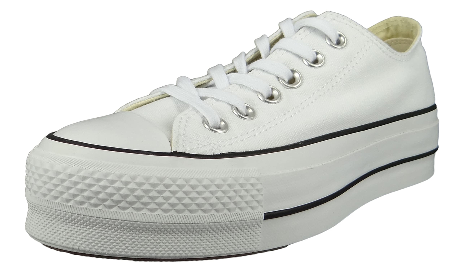 Converse Women's Chuck Taylor All Star Lift Sneakers White/Black/White ...