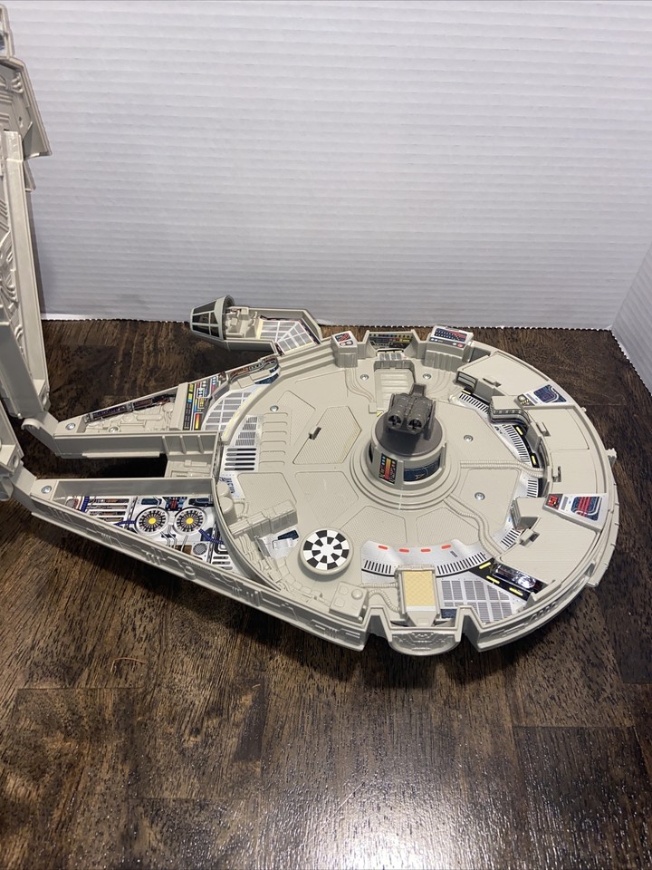 Millennium Falcon Toy Playset Star Wars 1995 Galoob Micro Machines No ...