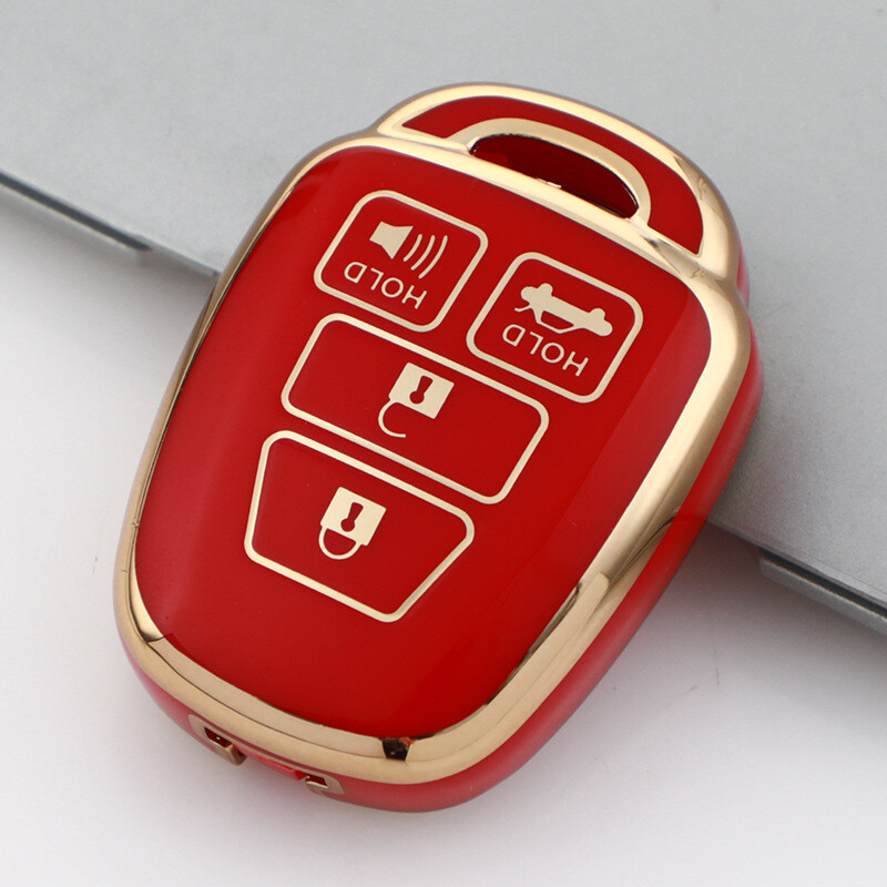 TPU Remote Car Key Case Fob TPU Cover Holder Shell For Toyota Camry ...