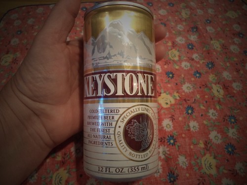 KEYSTONE 12 OZ ALUMINUM PREMIUM BEER CAN COORS BREWING CO., GOLDEN, CO ...