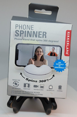 Kikkerland Phone Mount Spinner 360 Degrees Rotation Vertically or ...