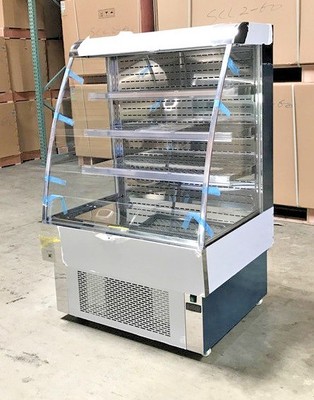 NEW 40" Open Air Curtain Merchandiser Refrigerator Cooler Display NSF ...