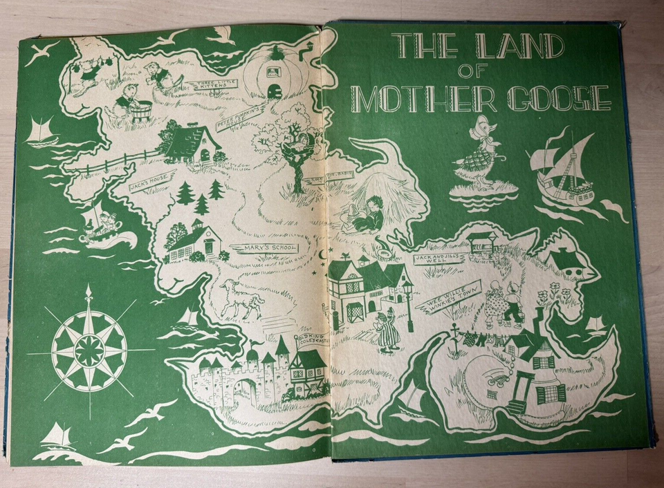 The Julian Wehr Mother Goose Vintage 1945 | eBay