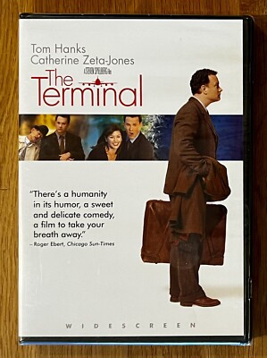 THE TERMINAL Comedy Movie DVD Widescreen Edition Film w Tom Hanks NEW ...