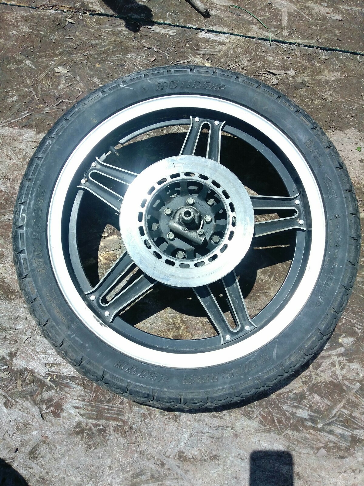 Honda Silverwing GL500 GL 500 Interstate Front Wheel Rim Rotors axle ...