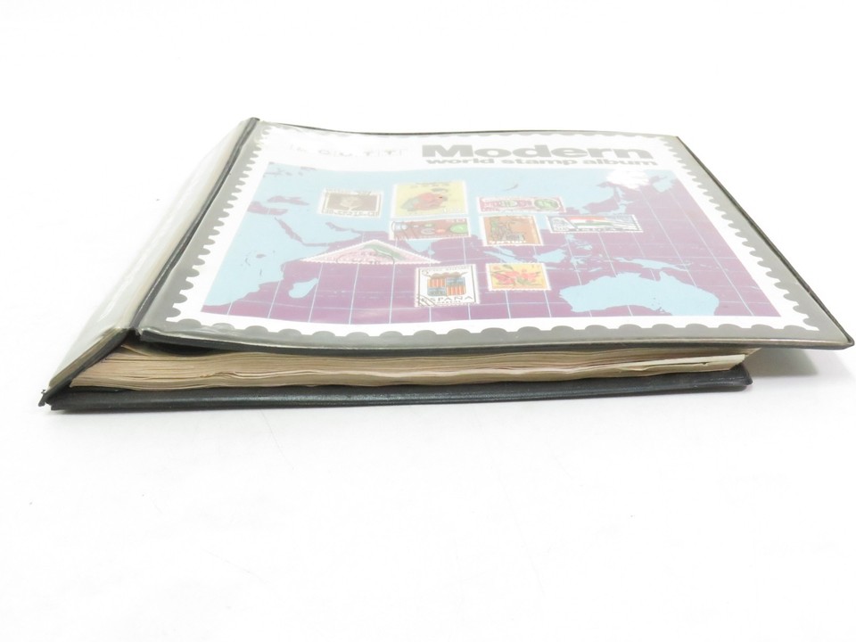 Scott Modern World Stamp Album With Stamps (S) | eBay